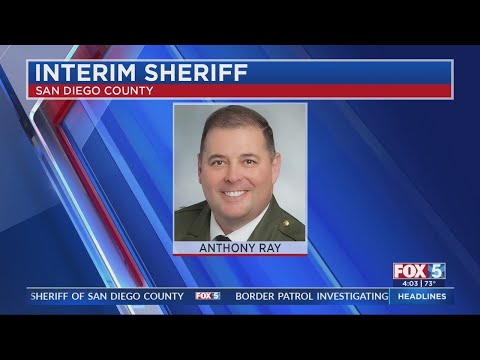 San Diego County's New Interim Sheriff