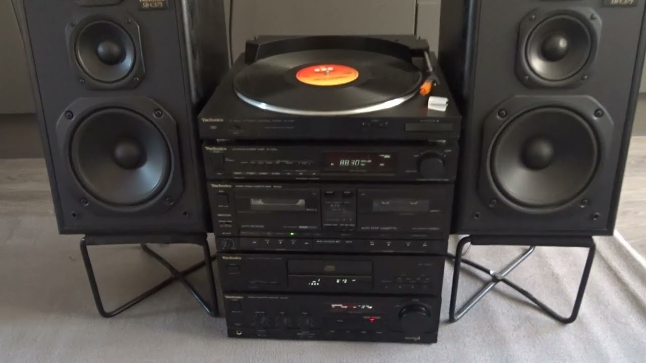 Technics Hi-Fi Stack Quick Working Demonstration