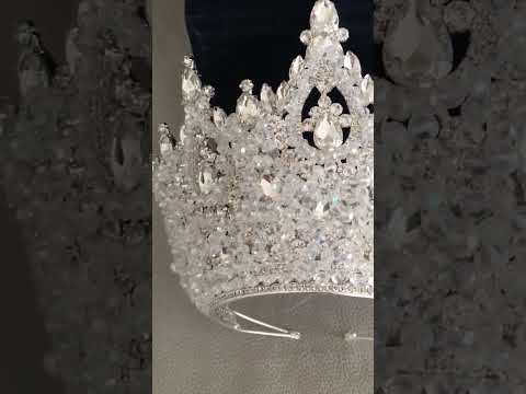Diamond Tiara Crown - Royal Princess Antique Handmade Tiaras and Crowns - Costozon
