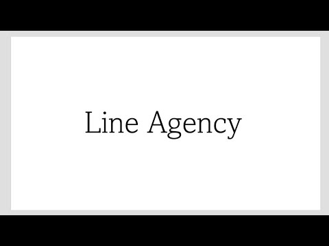 what is line agency/public administration.