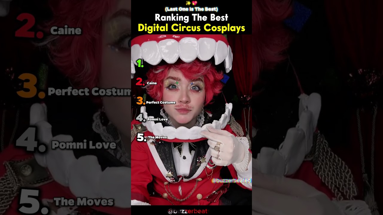 Ranking The Best Amazing Digital Circus Cosplays