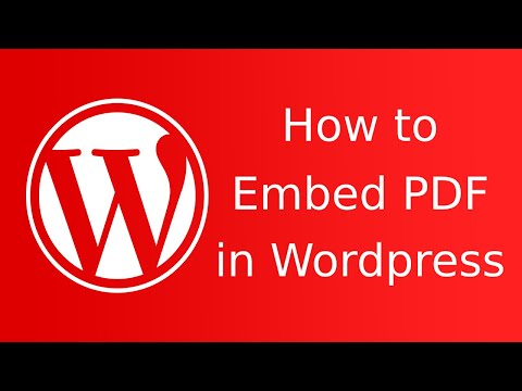 How To Embed PDF In WordPress | Simple And Fastest Way To Embed A PDF On WordPress Page Or Post