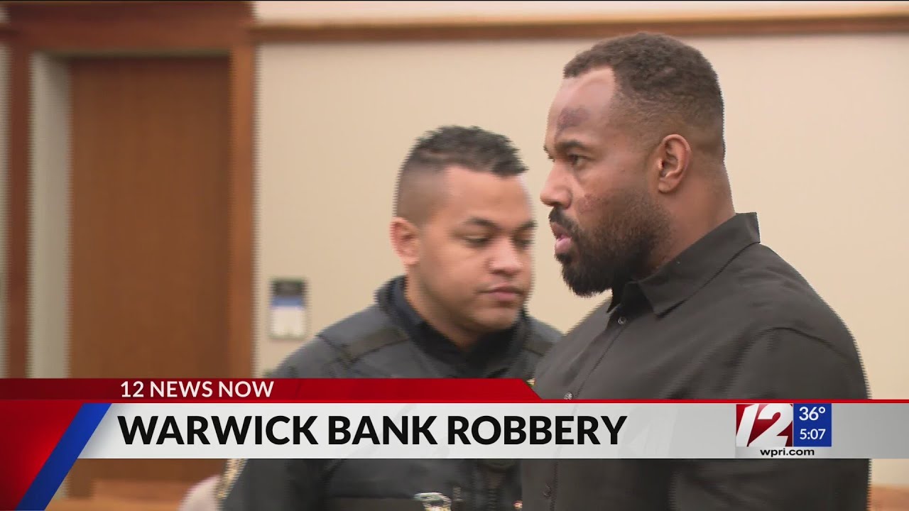 Man arraigned in Warwick bank robbery