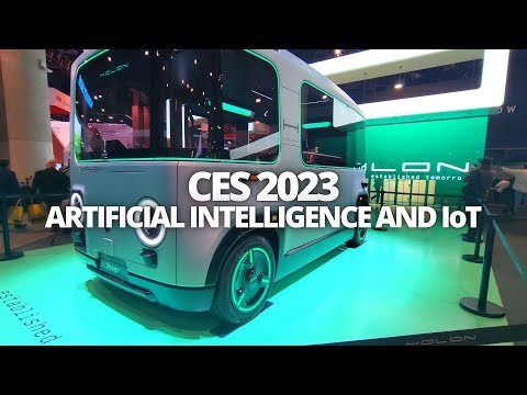 Exploring CES 2023 - Artificial Intelligence & IoT, Las Vegas, Nevada USA Walking Tour #ces #ces2023