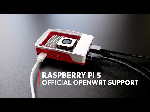 Raspberry Pi 5 - Official OpenWrt Support Firmware Throughput Test