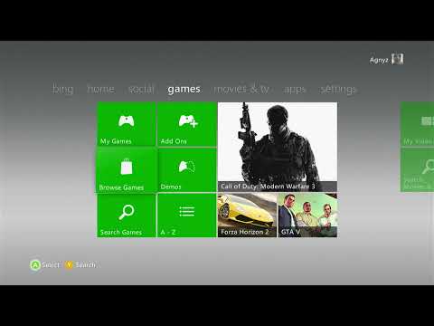 Xbox 360 dashboard walkthrough