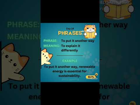 Unique Phrases to Shine in Your IELTS! ✨🫶Upgrade your English and impress with these standout phrase