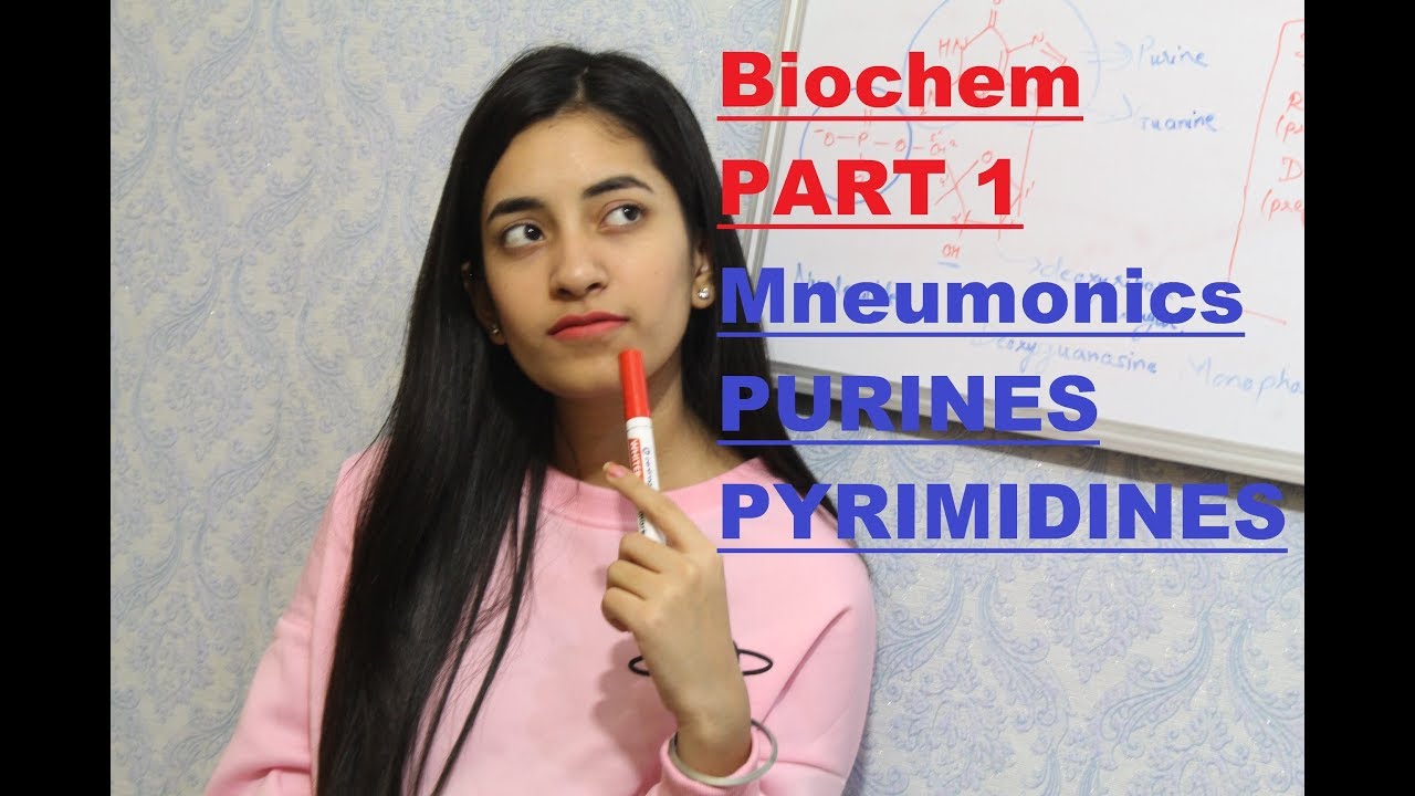 Biochemistry PART 1 | Nucleotides & Nucleosides | Mneumonics of Biochemistry 2018