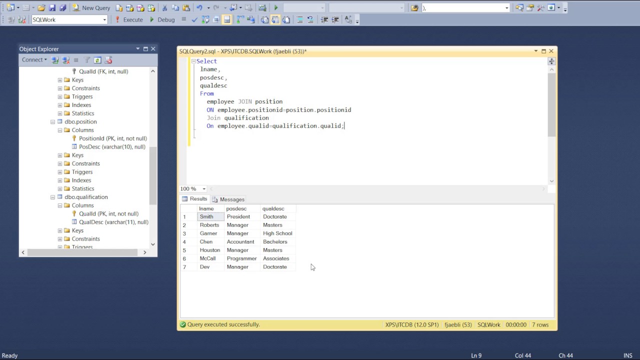 SQL Tip #8: Explicit SQL Join (with Outer Join)