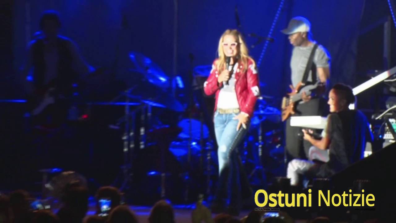 Anastacia in concerto ad Ostuni 2016