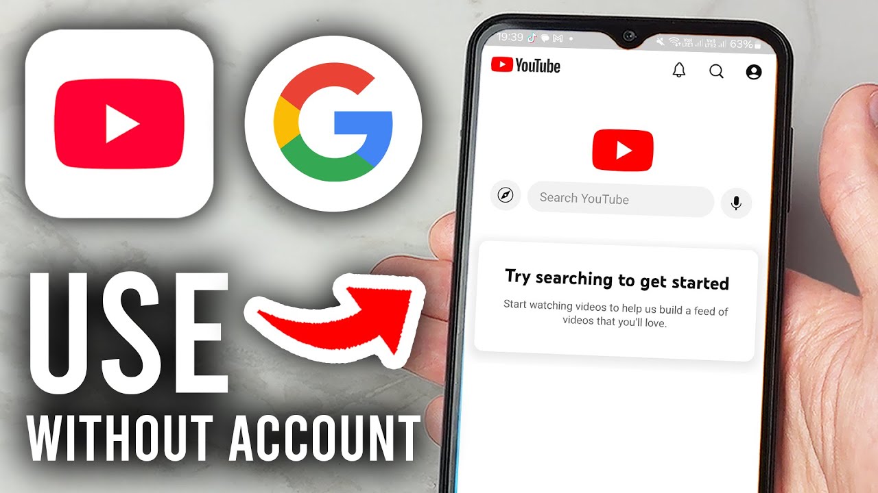 How To Use YouTube Without Google Account - Step By Step