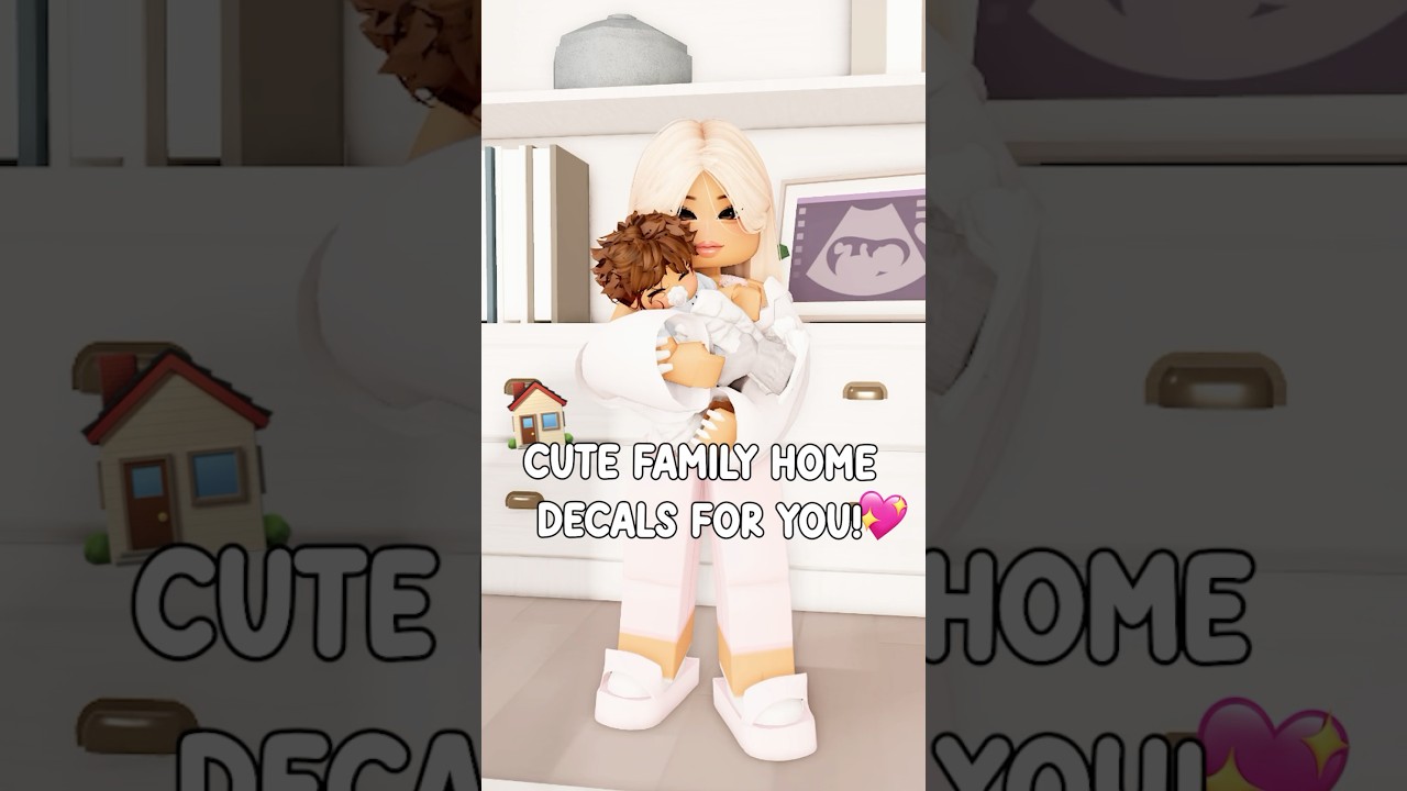 FAMILY HOME DECAL CODES For Berry Avenue! 🍓 #berryave #berryavenue #robloxrp #bloxburg