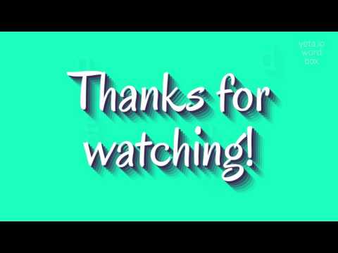 WIMBLEDON - HOW TO PRONOUNCE IT?