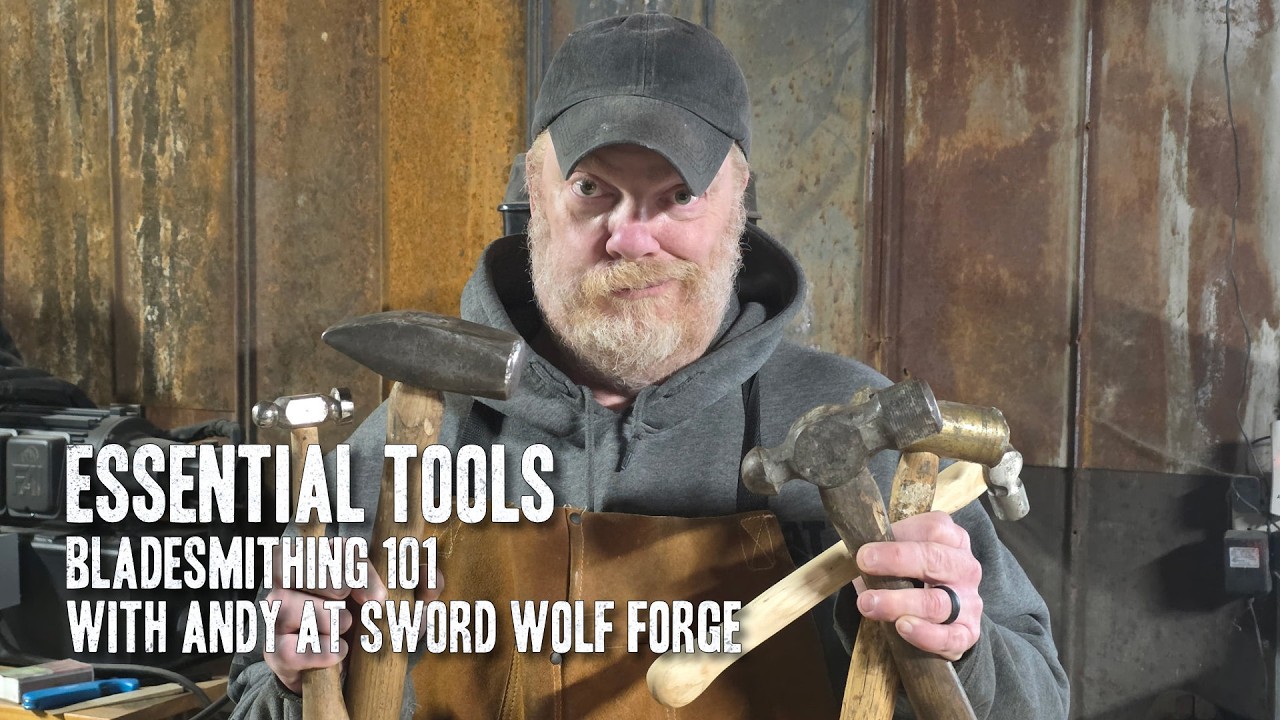 Bladesmithing 101 (Episode 1): The Essential Tools You Need to Start Forging