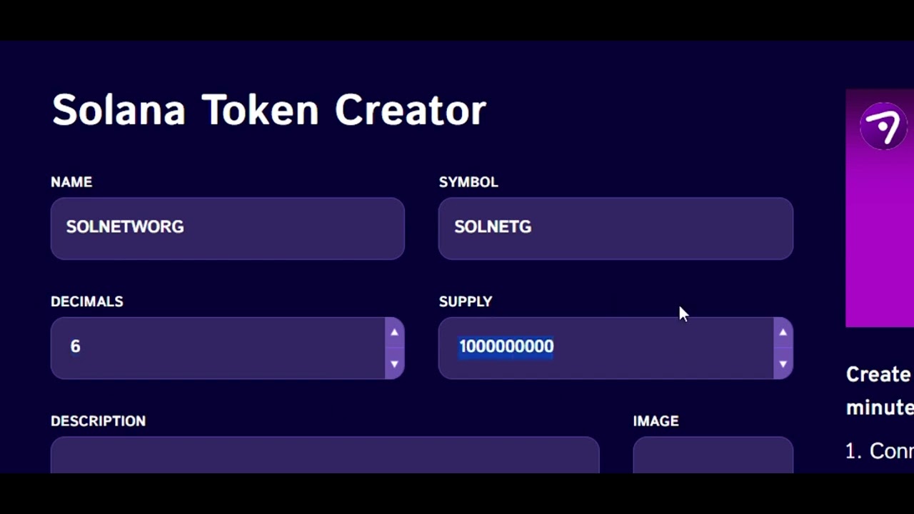 Spinlaunch: Create a Token