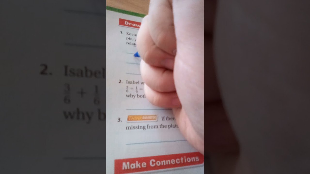 Go Math! Lesson 7.1, 4th Grade, Chapter 7: Fractions of a Whole: Math Tutorials