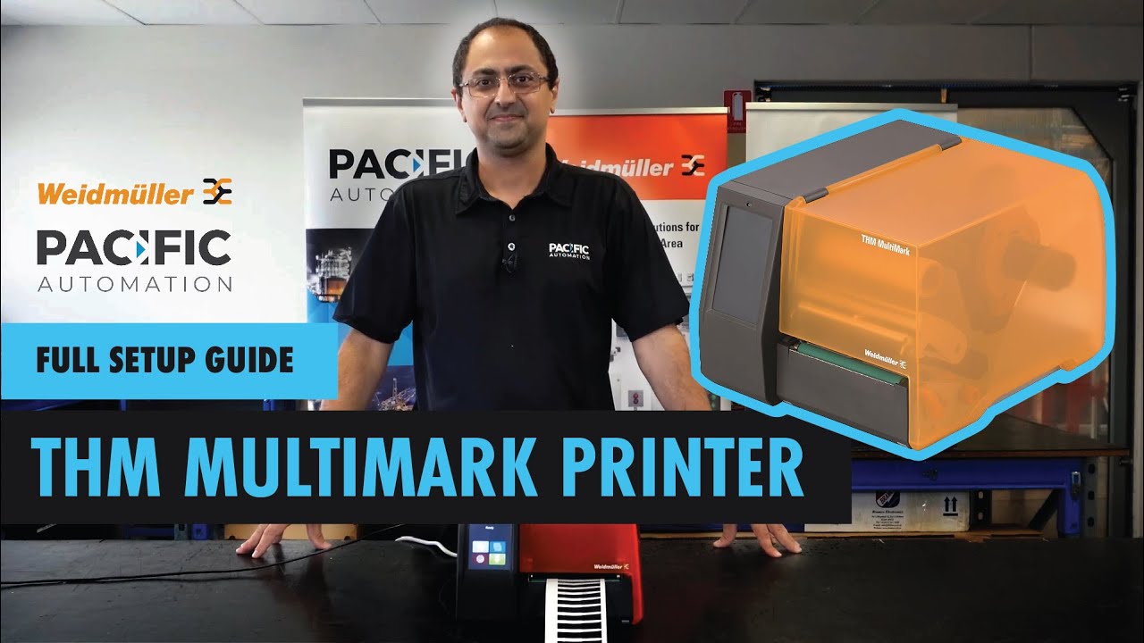 Weidmuller THM Multimark Electrical Label Printer - Unboxing, Setup & M-Print Pro Software Training