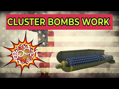 How cluster bombs work