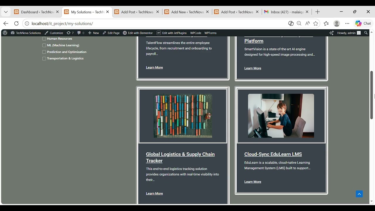 Project Walkthrough: Solutions Module Setup & Dynamic Integration