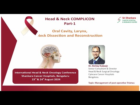 Management of Post Operative Trismus | Dr Akshay Kudpaje | COMPLICON 2024