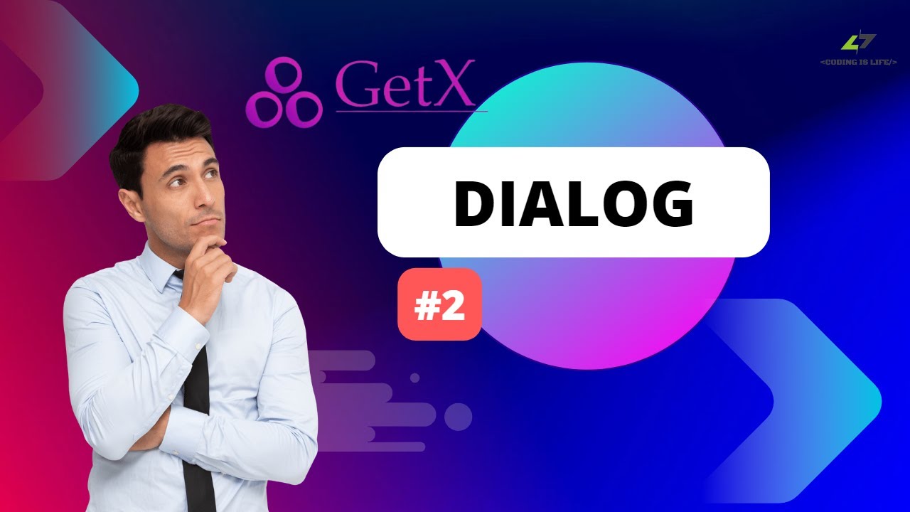 #2 //  Flutter GetX Tutorial  //  show Dialog using GetX Library