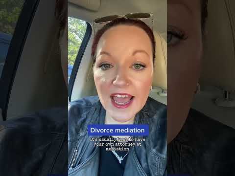 How does divorce mediation work? #georgialawyer #familylaw #atlantadivorce