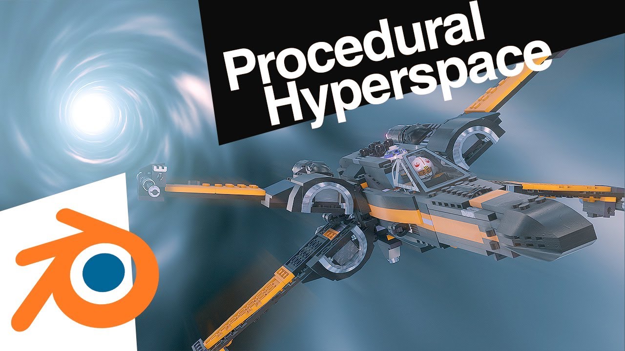 EASY Star Wars Hyperspace Eevee Effect - Blender 2.8 Tutorial