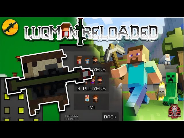 A soldier from Luqman: Reloaded!! Minecraft Map