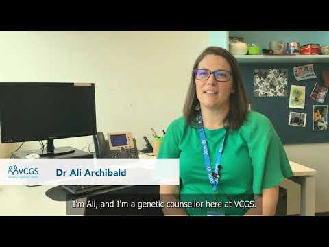 VCGS - What is genetic counselling?