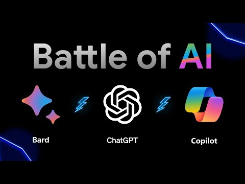 Battle of AI: ChatGPT vs Copilot (Bing AI) vs Bard