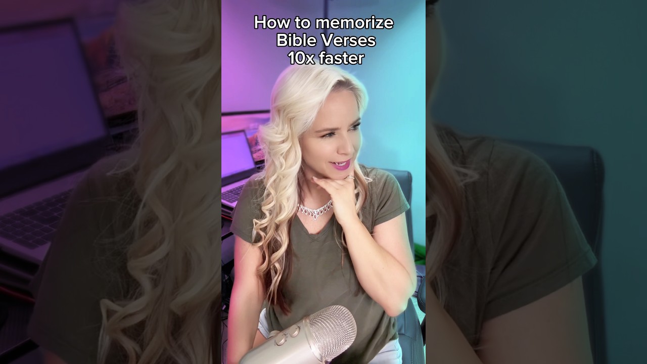 How to memorize scripture 10x faster!
