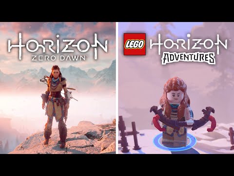 Comparing Horizon Zero Dawn VS Lego Horizon Adventures