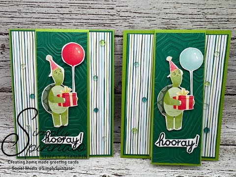 Turtle-y Cute Fun Fold Super Easy- Stampin up