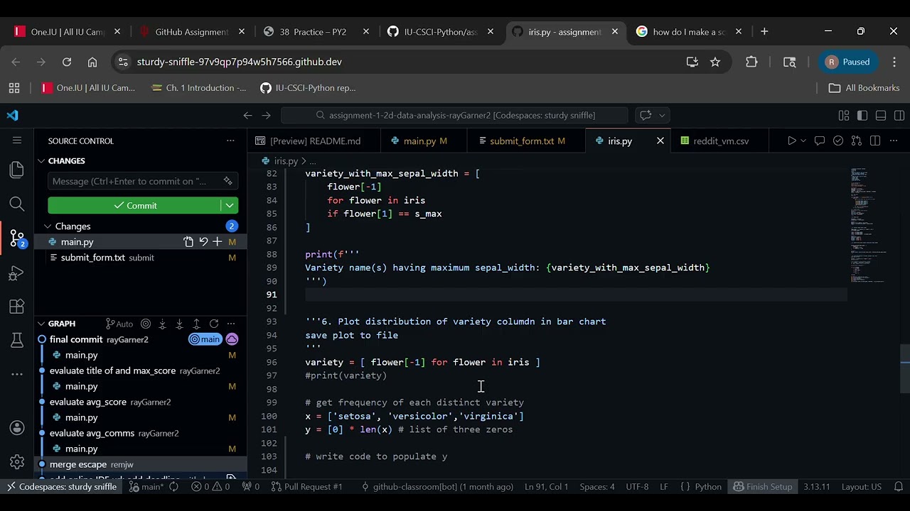 Assignment 1 - 2d Data Structures