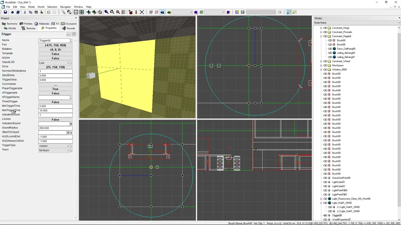 FEAR WorldEdit Tutorial - Trigger & Basic Scripting