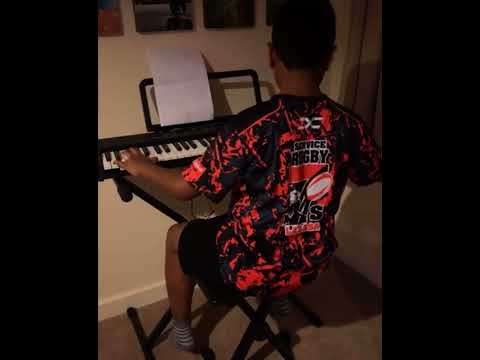 Trying out new practice YAMAHA - PSR-F52 Digital Piano Bundle from @currys