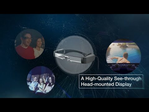 Epson Moverio BT-40 Smart Glasses with USB Type-C Connectivity