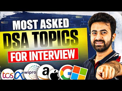 Most Asked DSA Questions in Interviews | Crack Any Coding Round