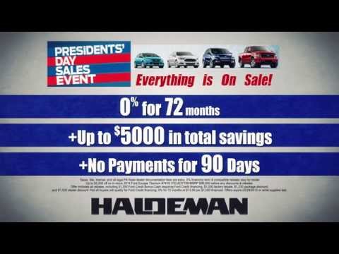 The Presidents Day Sale is Here!