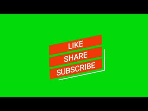 Like Share Subscribe green screen free #greenscreen