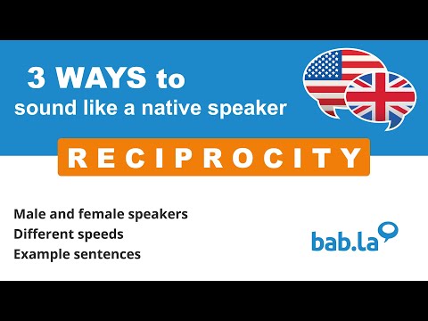RECIPROCITY pronunciation | Improve your language with bab.la