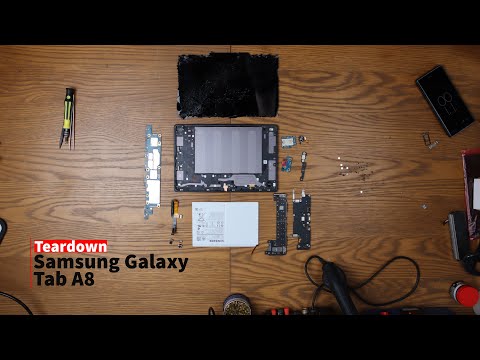 Samsung Galaxy Tab A8 (SM-X205) Teardown - Detailed Disassembly Guide