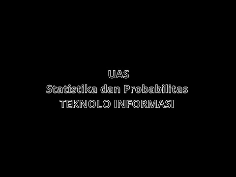 UAS Statistika dan Probabilitas (Materi PDF,PMF, dan CDF)