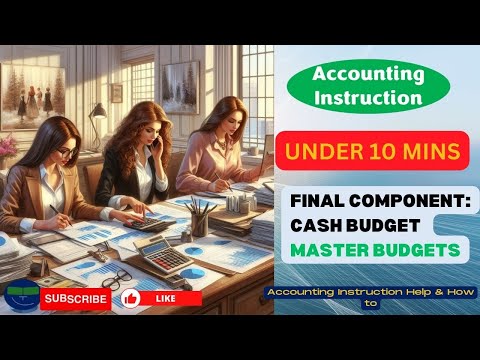 Final component: Cash Budget Master Budgets