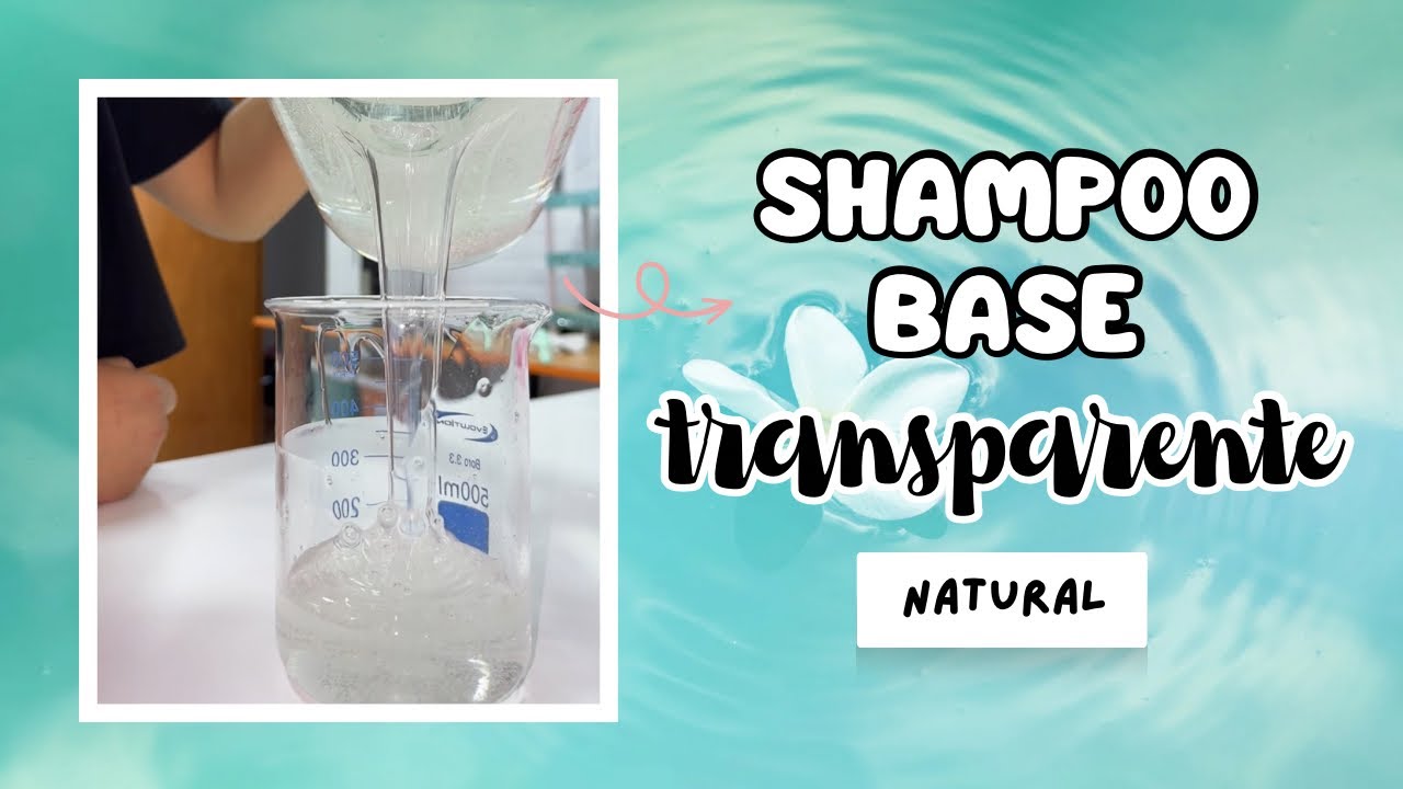 Cómo hacer shampoo base - neutro, para personalizar