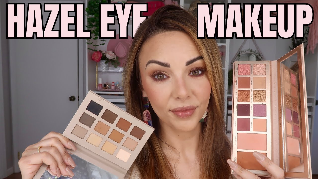 In Depth Eye Makeup For HAZEL EYES, Brown Eye Tutorial | Amber Lykins