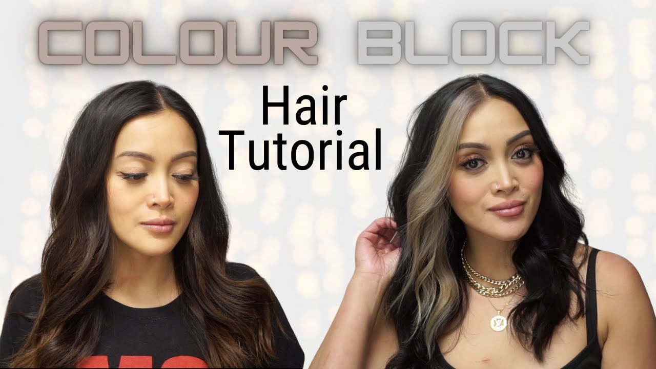 2022 HAIR TREND | Simple Colour Blocking Tutorial