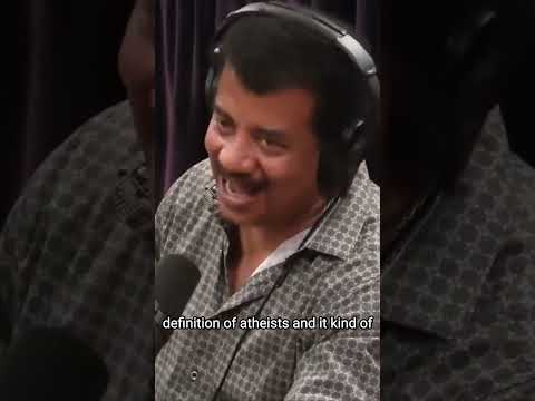 The meaning of the word atheist.😲😲(Neil deGrasse Tyson)