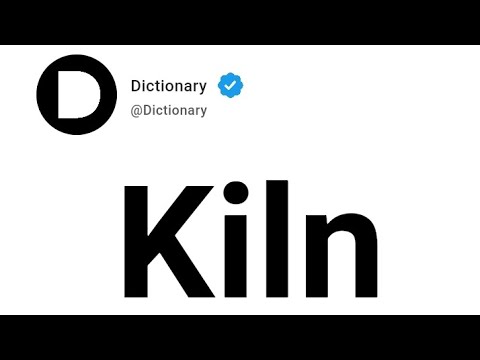 Kiln Meaning In English