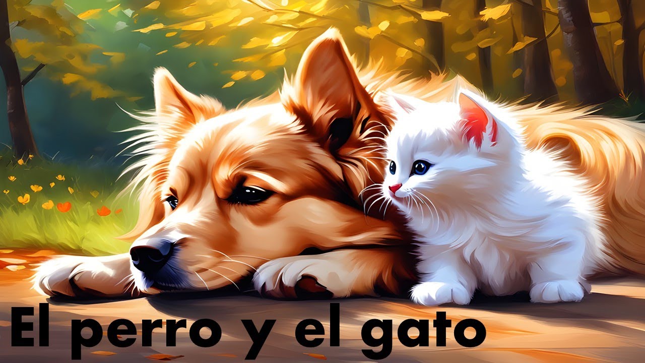 El perro y el gato - Cuentos de motivación y autoestima para niños